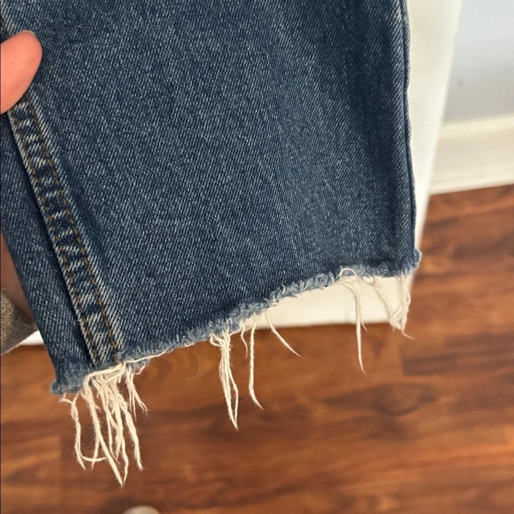 We The Free | Jeans | We The Free Classic Blue Straight Frayed Denim ...